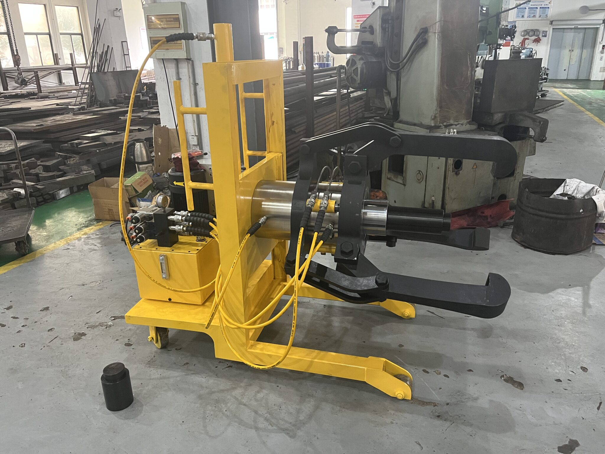 50-500 Ton Trolley Mounted Hydraulic Gear Puller | Pullertop