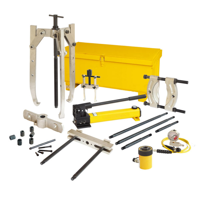 BHP Series, Hydraulic Master Puller Set With Hand Pump | Pullertop
