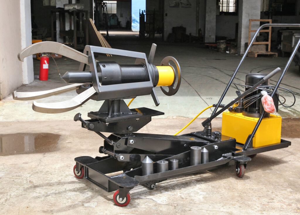 50 Ton Trolley Cage Hydraulic Puller | Pullertop